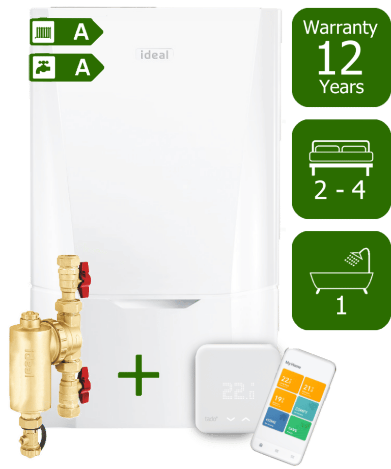 Ideal Vogue Max 32kW Combi Boiler - Smart Boilers