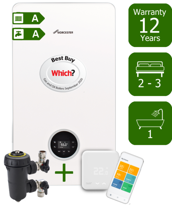 Worcester Bosch Greenstar 8000 Life 35kW Combi Boiler - Smart Boilers